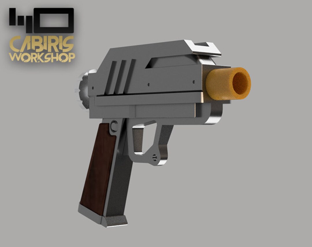 DC19S Blaster Pistol 3D Model Star Wars Inspired Costume Stl File for ...