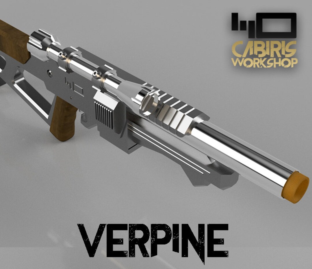Verpine Rifle 3D Model Star Was Inspired Costume Stl File - Etsy Australia
