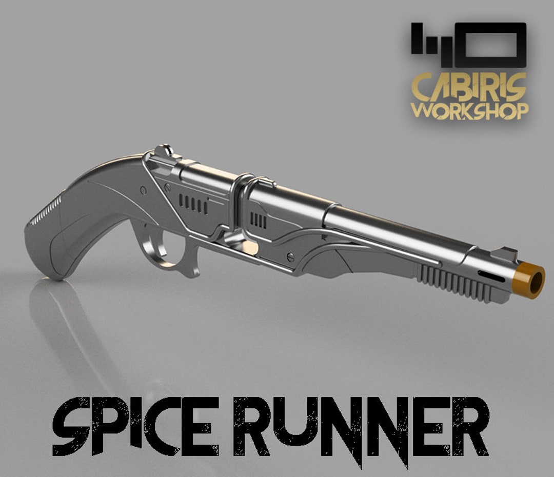 Spice Runner Blaster 3D Model Star Wars Inspired Costume Stl File for ...