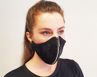 Zipper Face Mask | Etsy