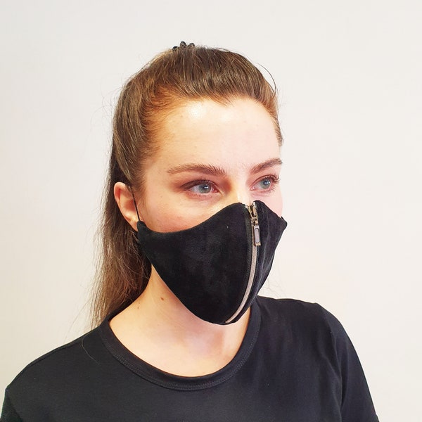 Zipper Face Mask - Etsy