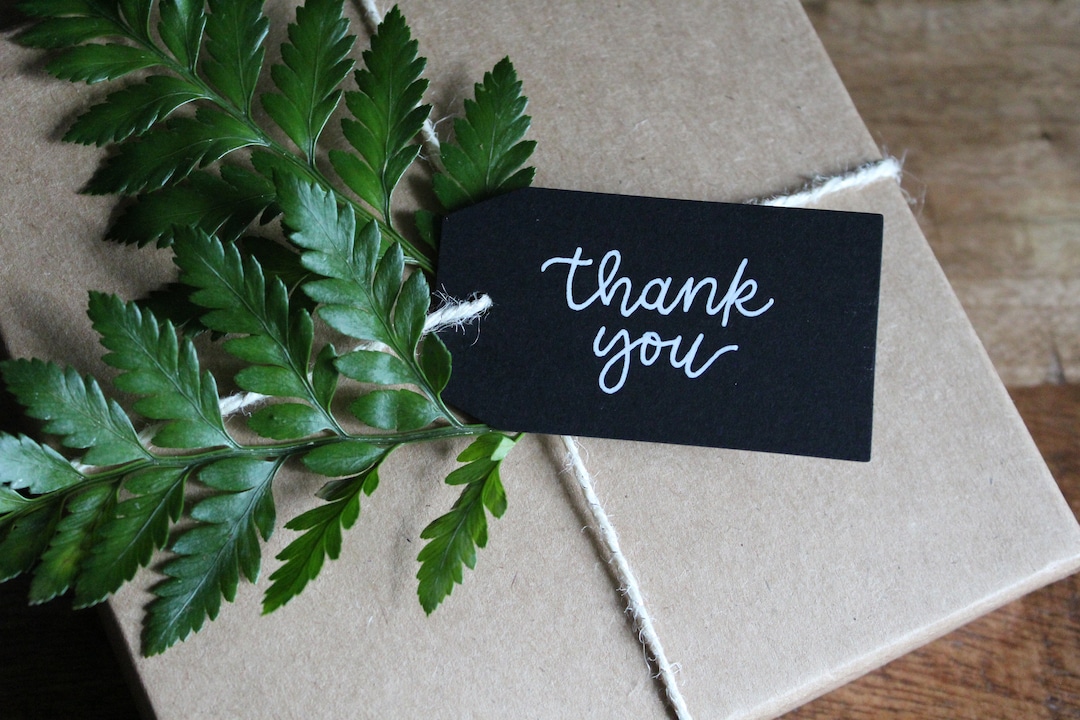 Hand Lettered Gift Tags Personalized Bridesmaid Gift Tags Custom ...