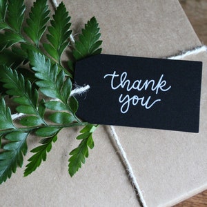 Hand Lettered Gift Tags | Personalized Bridesmaid Gift Tags | Custom ...