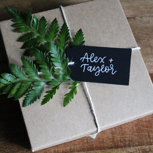 Hand Lettered Gift Tags | Personalized Bridesmaid Gift Tags | Custom ...