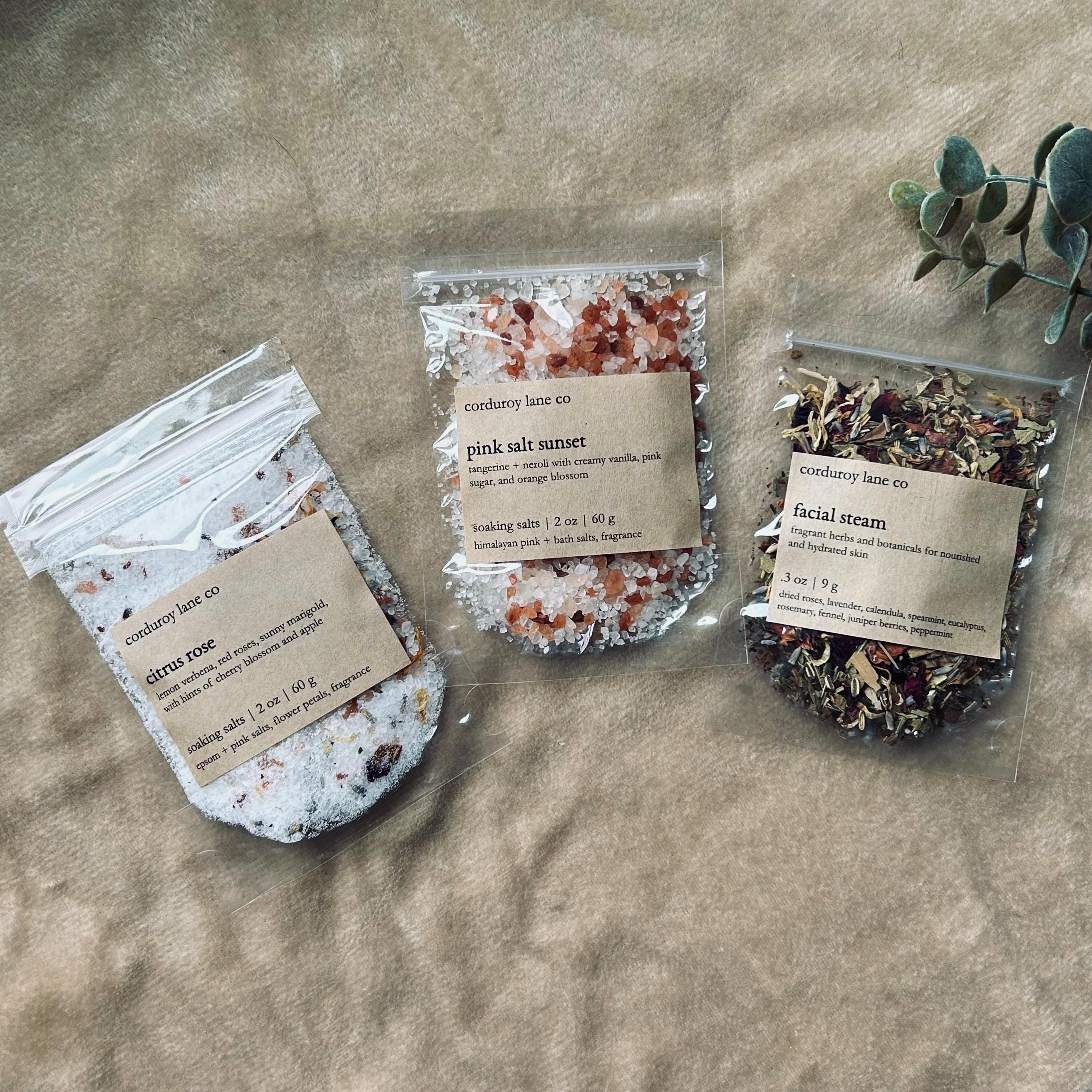 Bath Salts Sample | Shower Game Prizes | Baby or Bridal Shower Party ...