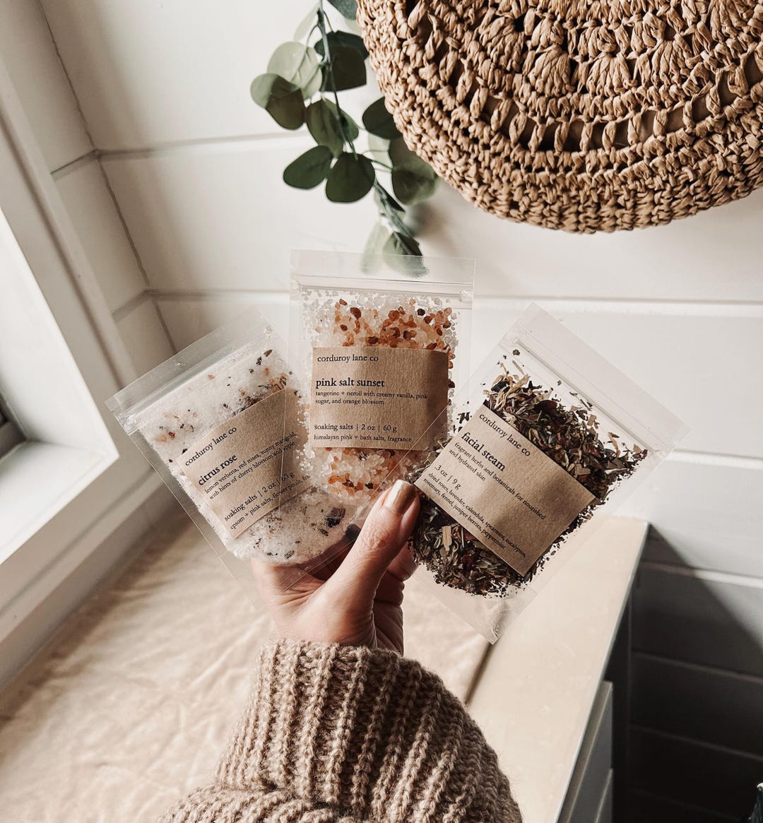 Bath Salts Sample | Shower Game Prizes | Baby or Bridal Shower Party ...