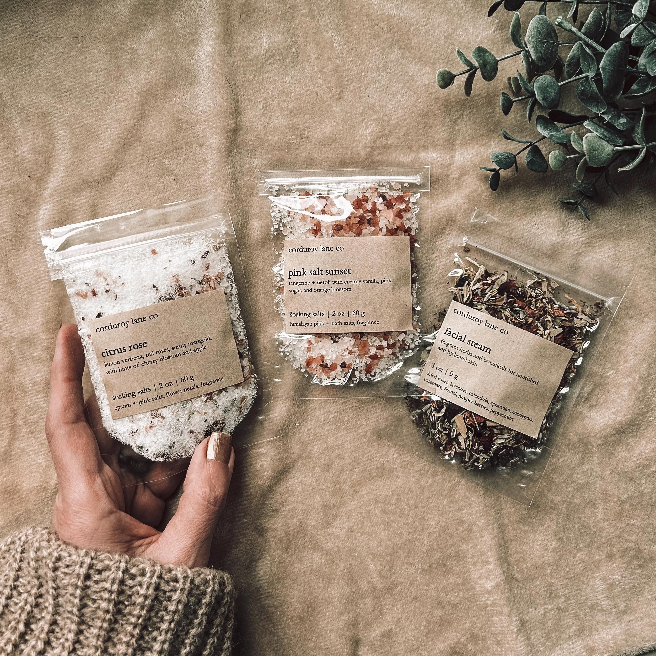 Bath Salts Sample | Shower Game Prizes | Baby or Bridal Shower Party ...