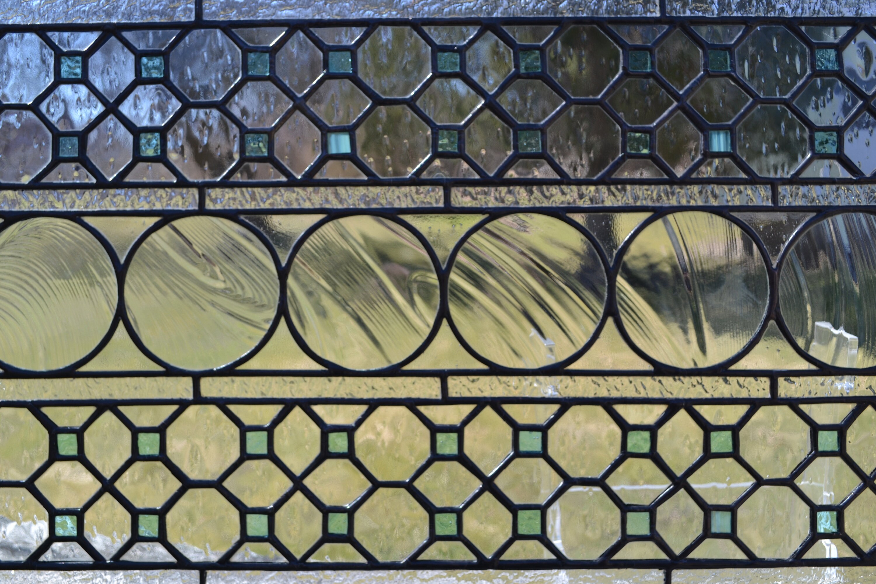 21-01 Custom Stained Glass Transom Window - Etsy