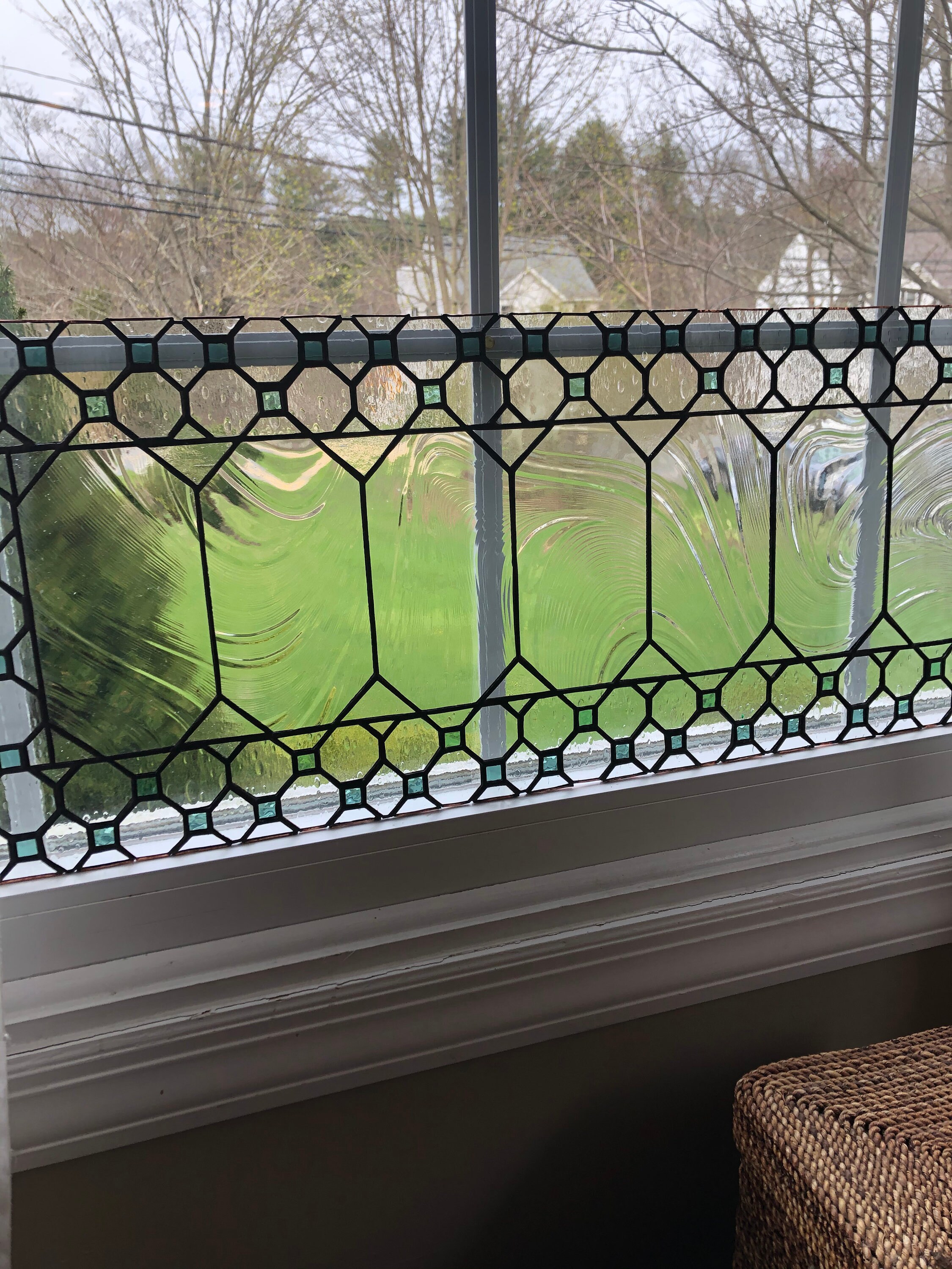 Custom Stained Glass Transom Windows Available and Custom Made to Fit ...