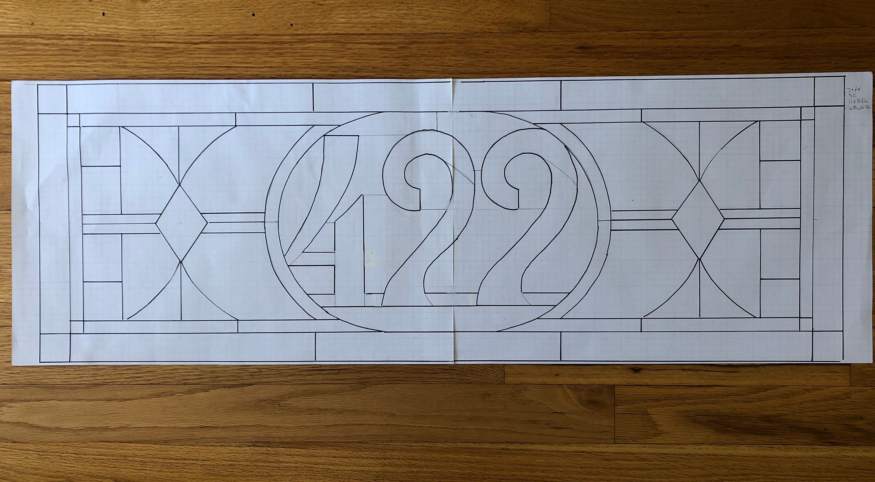 Custom Stained Glass Transom Windows Available and Custom Made to Fit ...