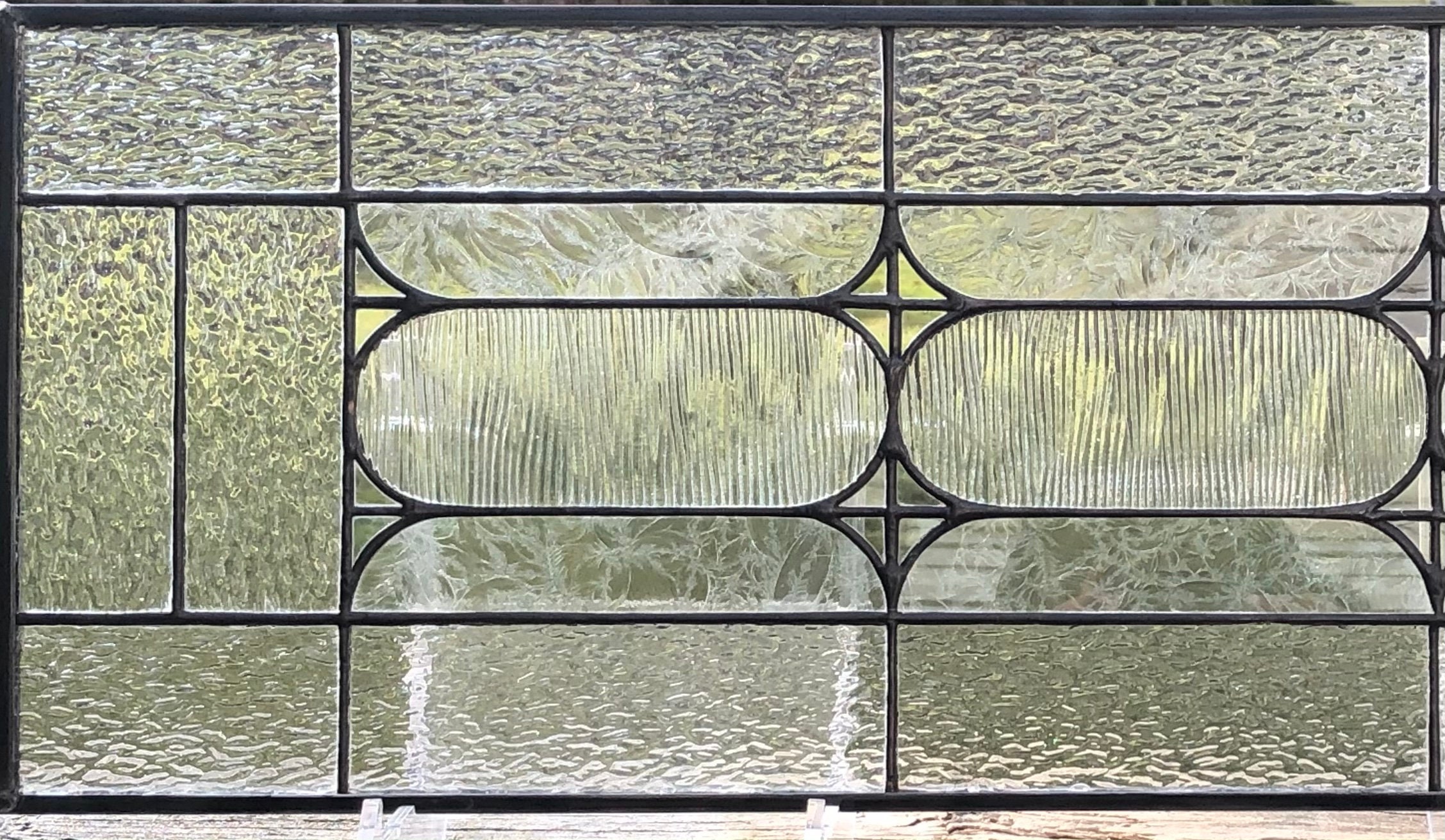 20-02X Transom Window in Clear Texture Glass - Etsy