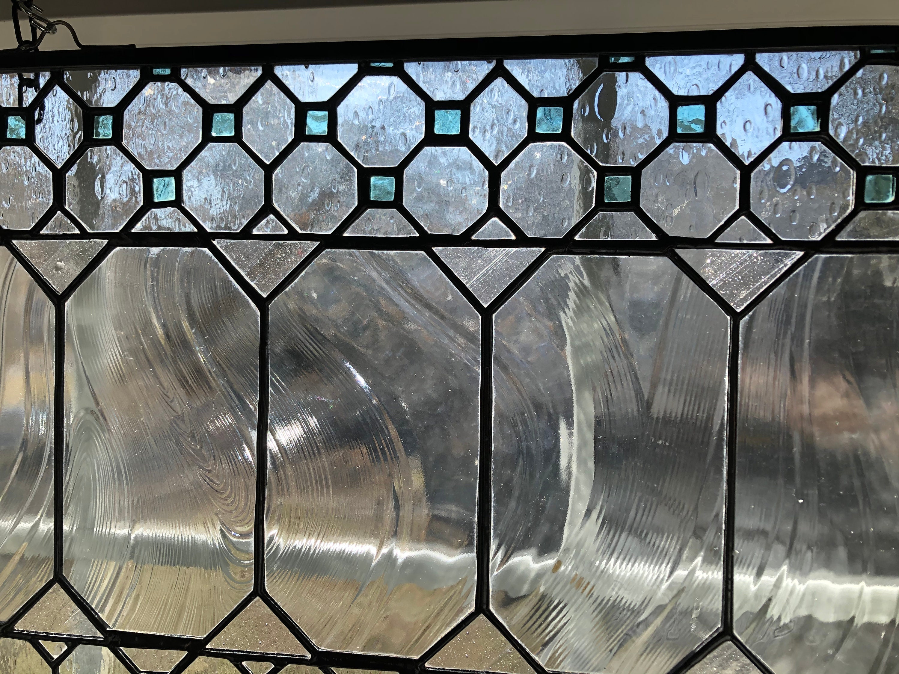 19-01 Custom Stained Glass Transom Window - Etsy