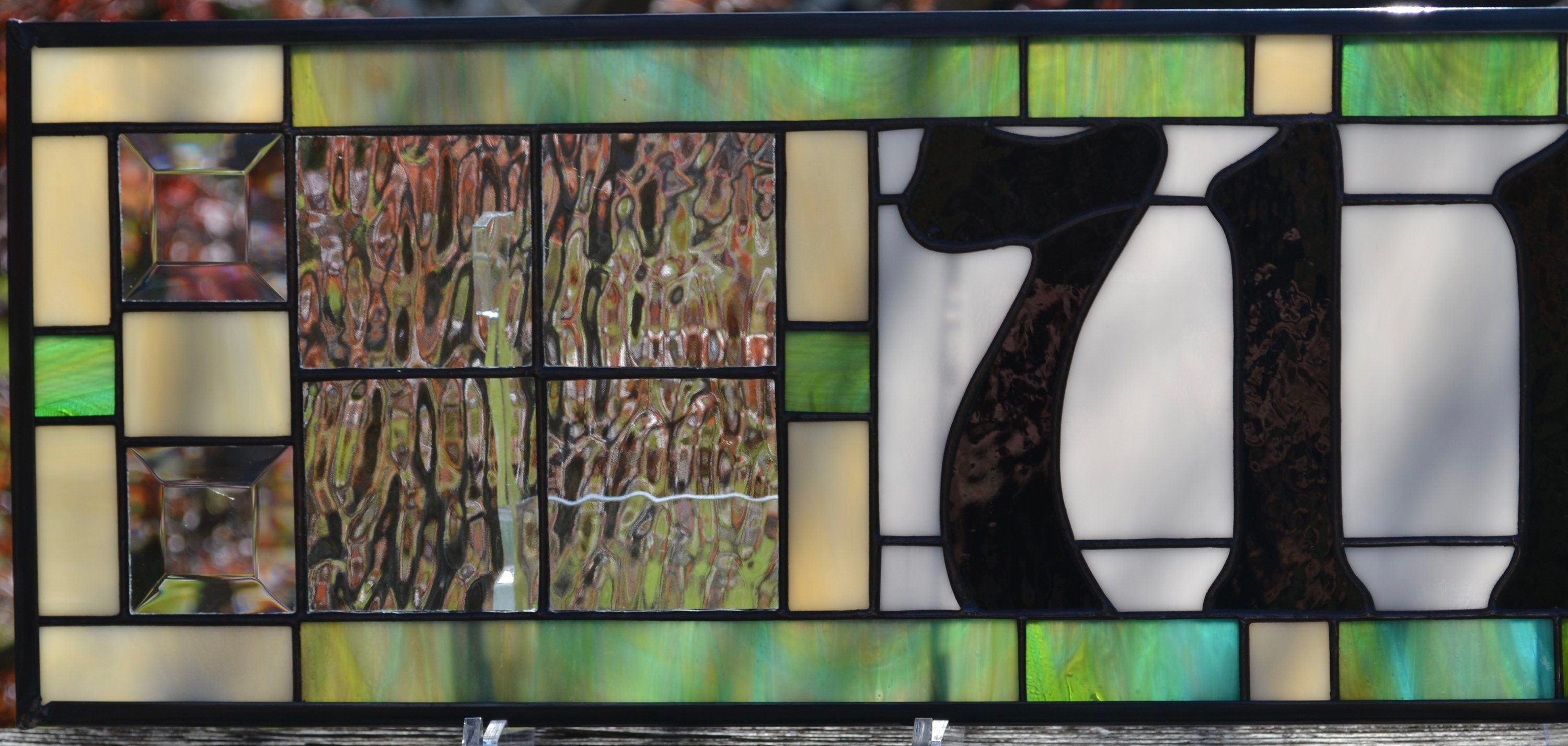 22-09 Stained Glass Transom Windows Available and Custom Made to Fit ...