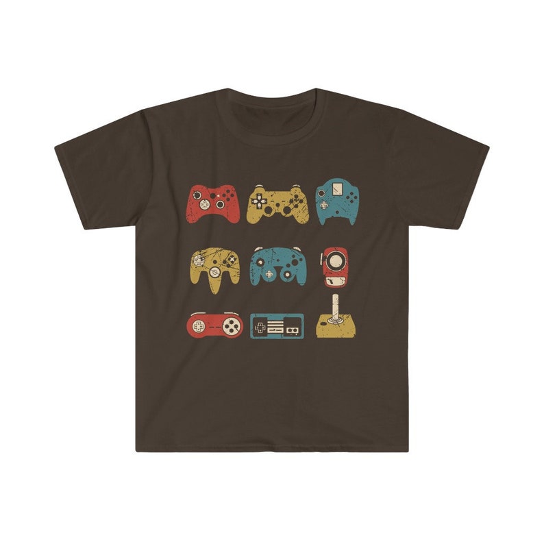 Video Gaming Controllers T-shirt Gift for Video Games Player - Etsy