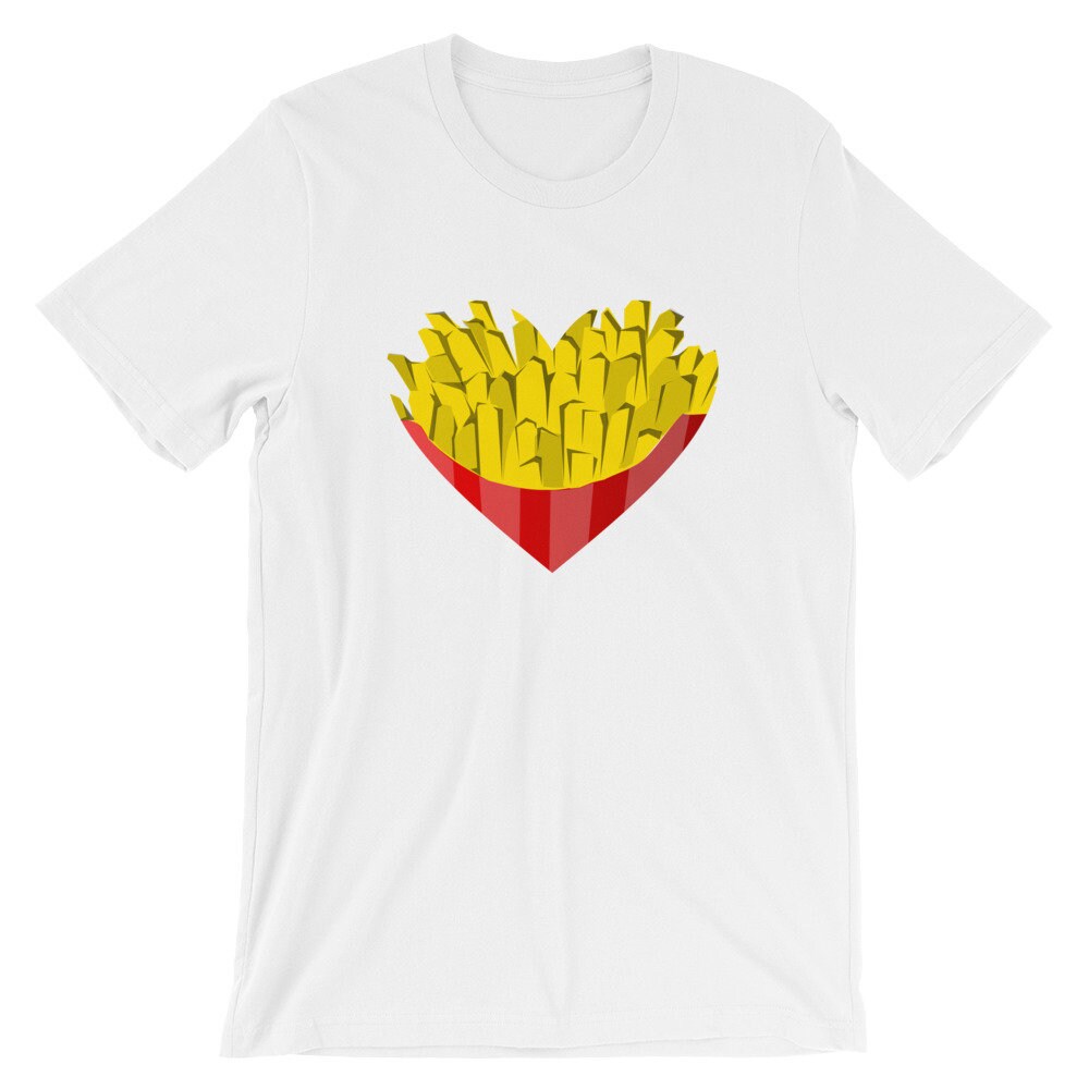 I Love French Fries, French Fries Shirt, Fry Day, Foodie, Funny Food ...