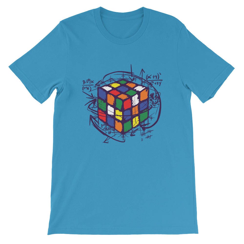 Rubik's Cube Instructions Unisex T-shirt - Etsy