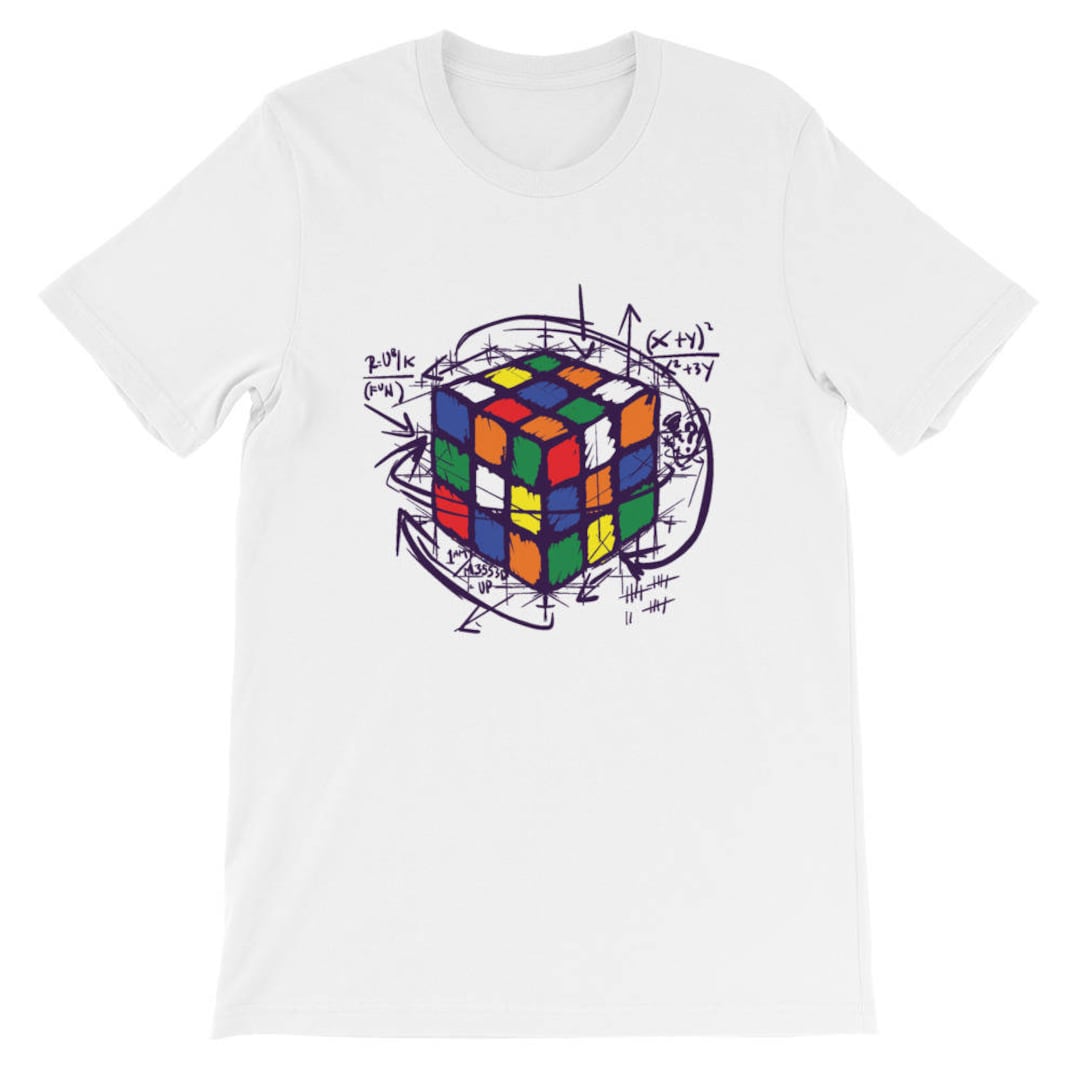 Rubik's Cube Instructions Unisex T-shirt - Etsy