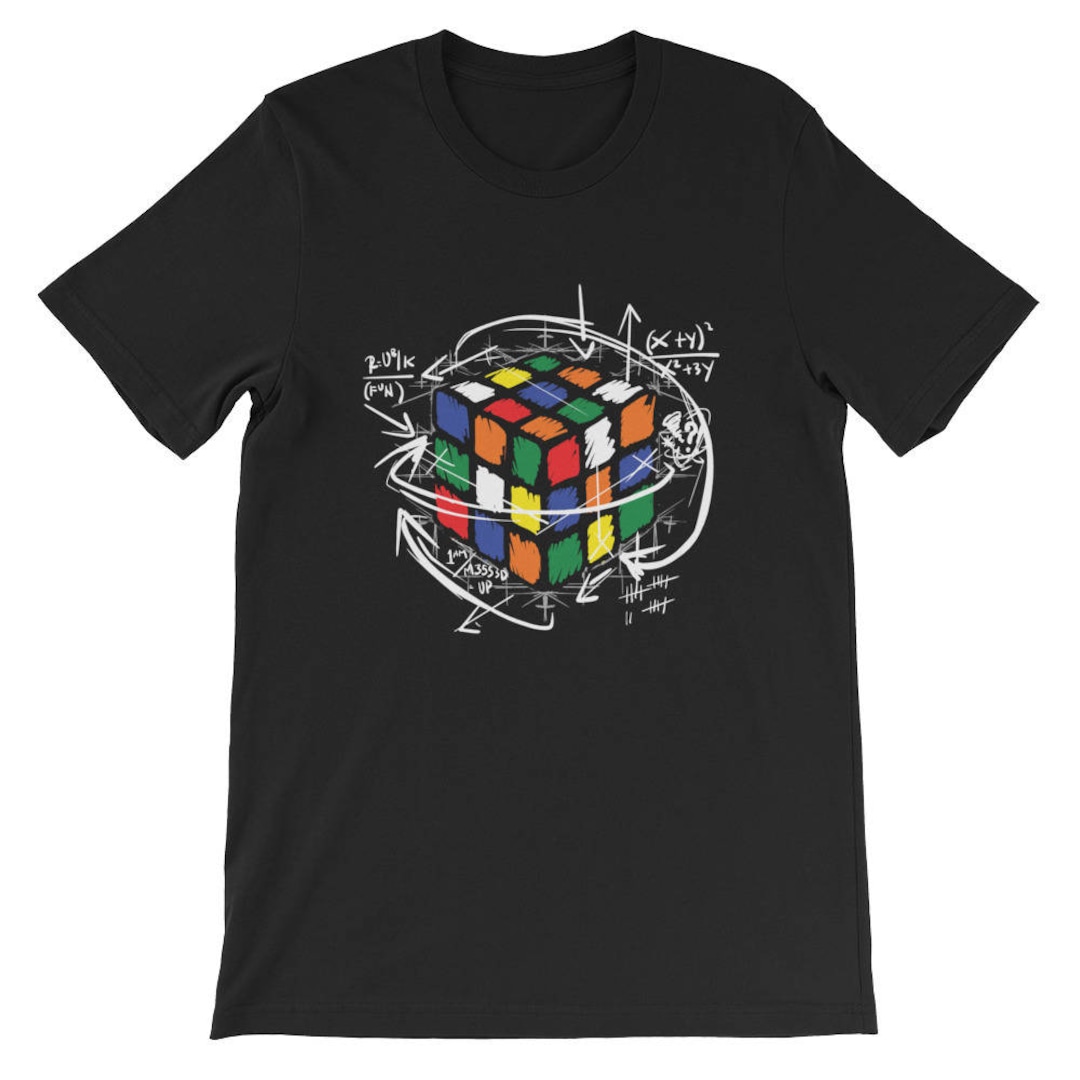 Rubik's Cube Instructions Unisex T-shirt - Etsy