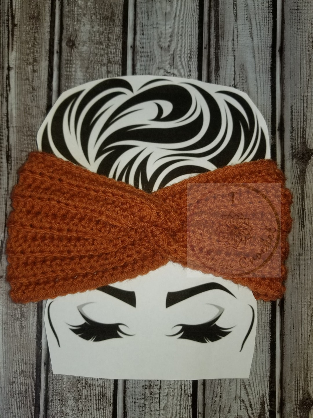Printable Messy Bun Display for Earwarmer, Headband, Earmuff,etc - Etsy