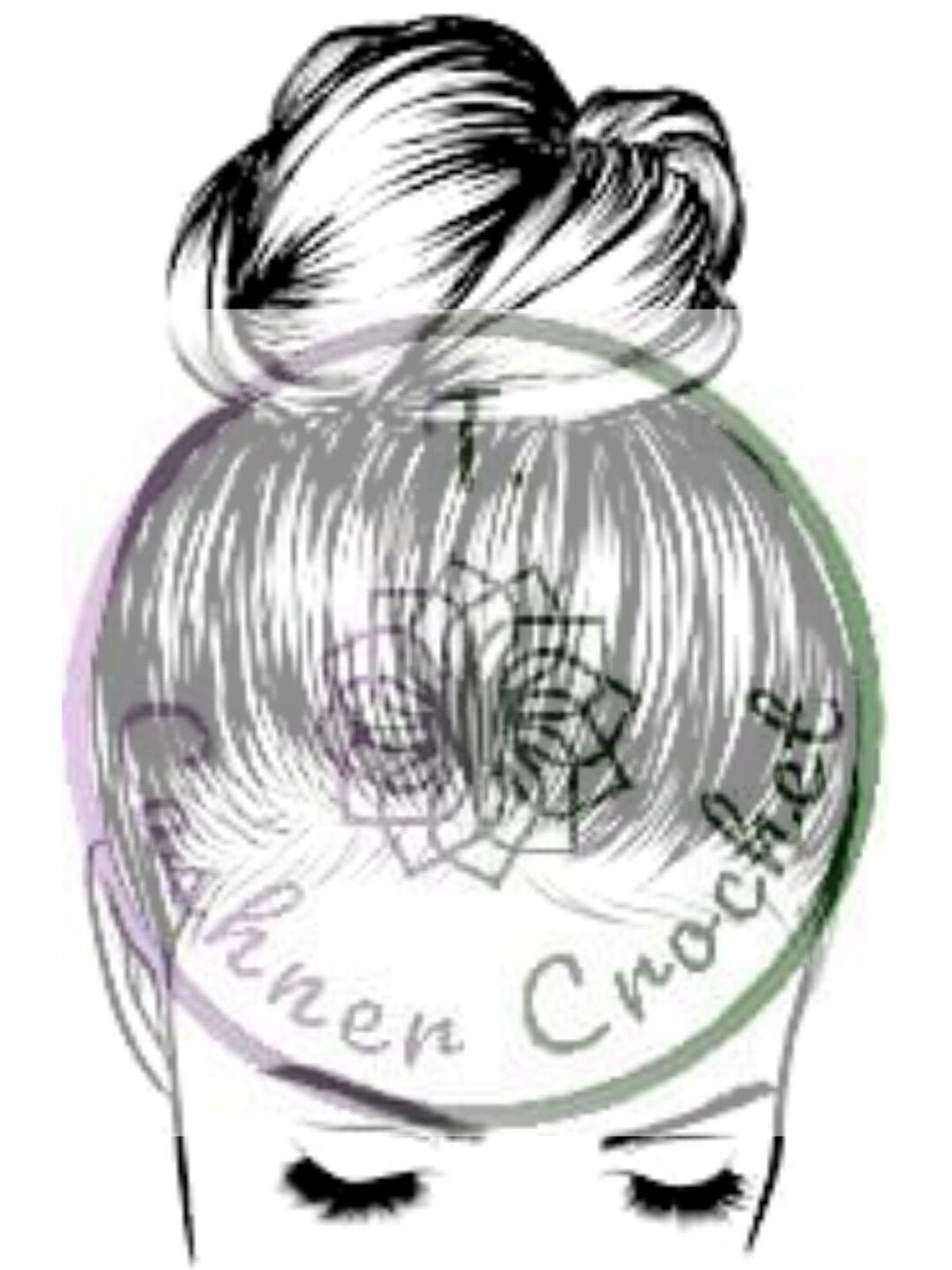 Printable Messy Bun Display for Earwarmer, Headband, Earmuff,etc - Etsy