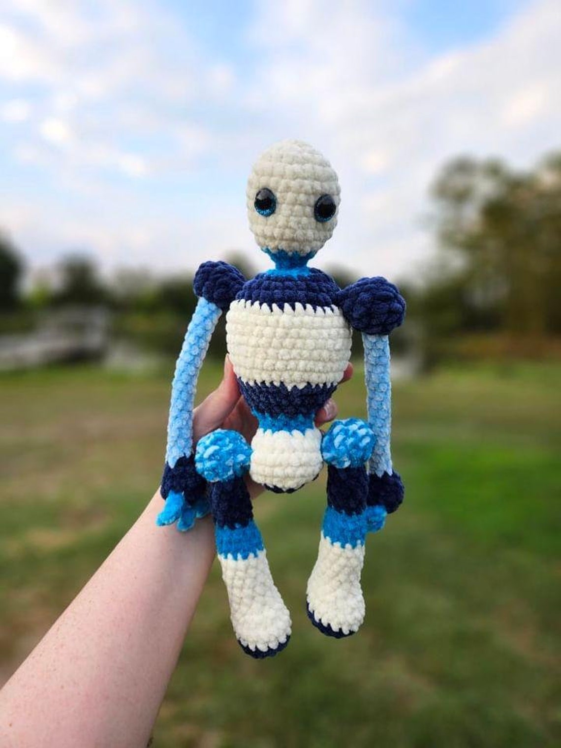PATTERN: Rozzy the Robot Pattern - Amigurumi Plush Robot Pattern - PDF ...