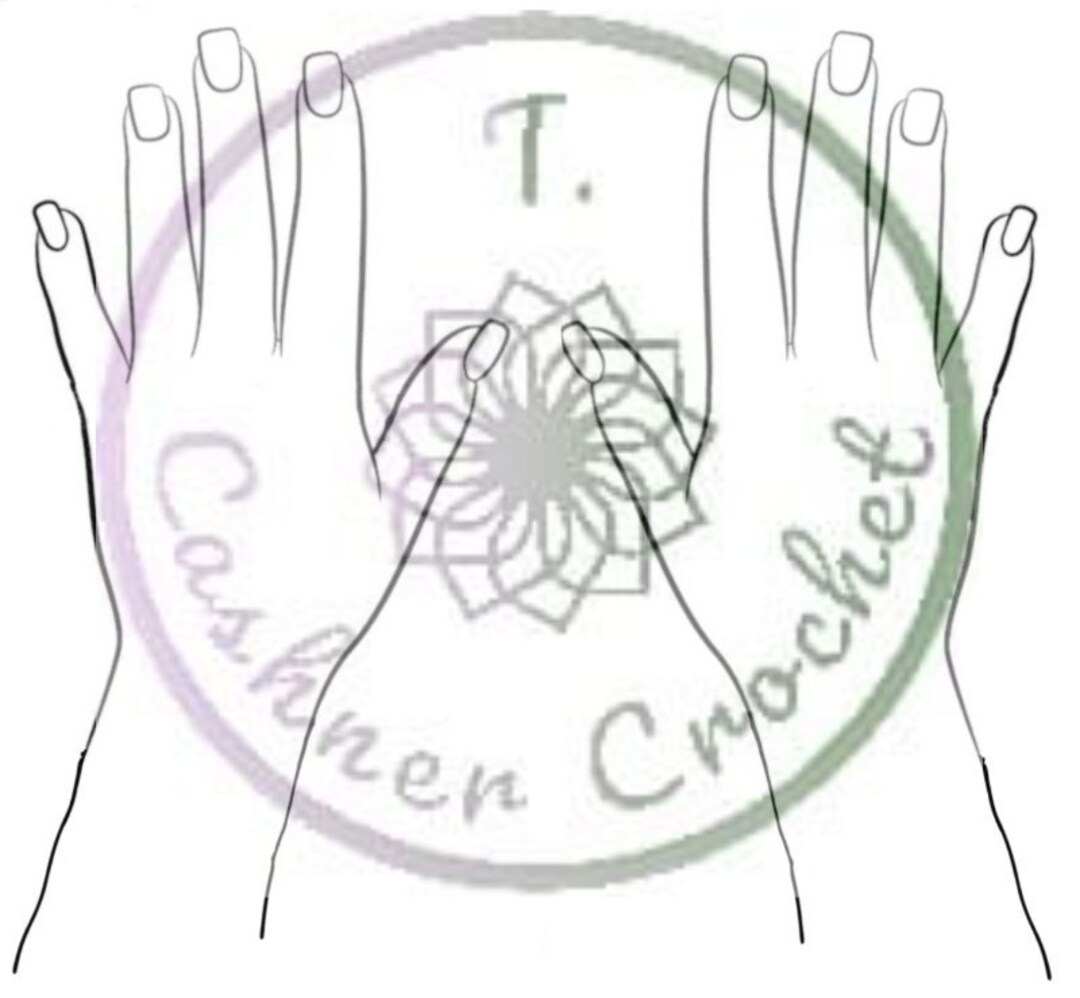 Fingerless Glove/ Hand Display Template - Etsy