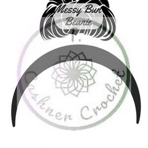 5 Printable Messy Bun Display- 5 Templates Included - Etsy