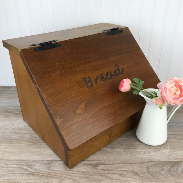 Wooden Bread Box - Etsy