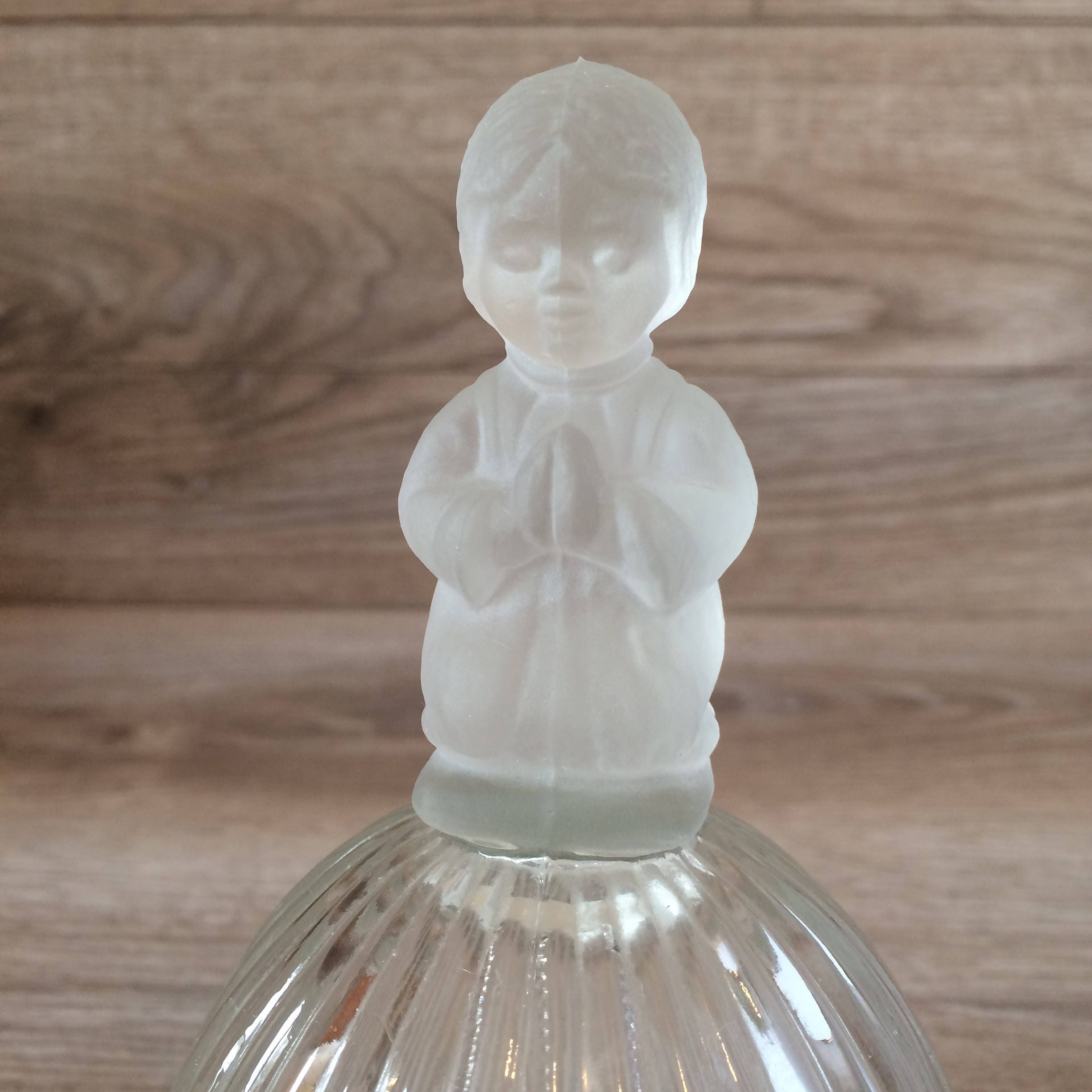 Vintage Goebel Crystal Glass Bell Year 1978 / Child Praying | Etsy