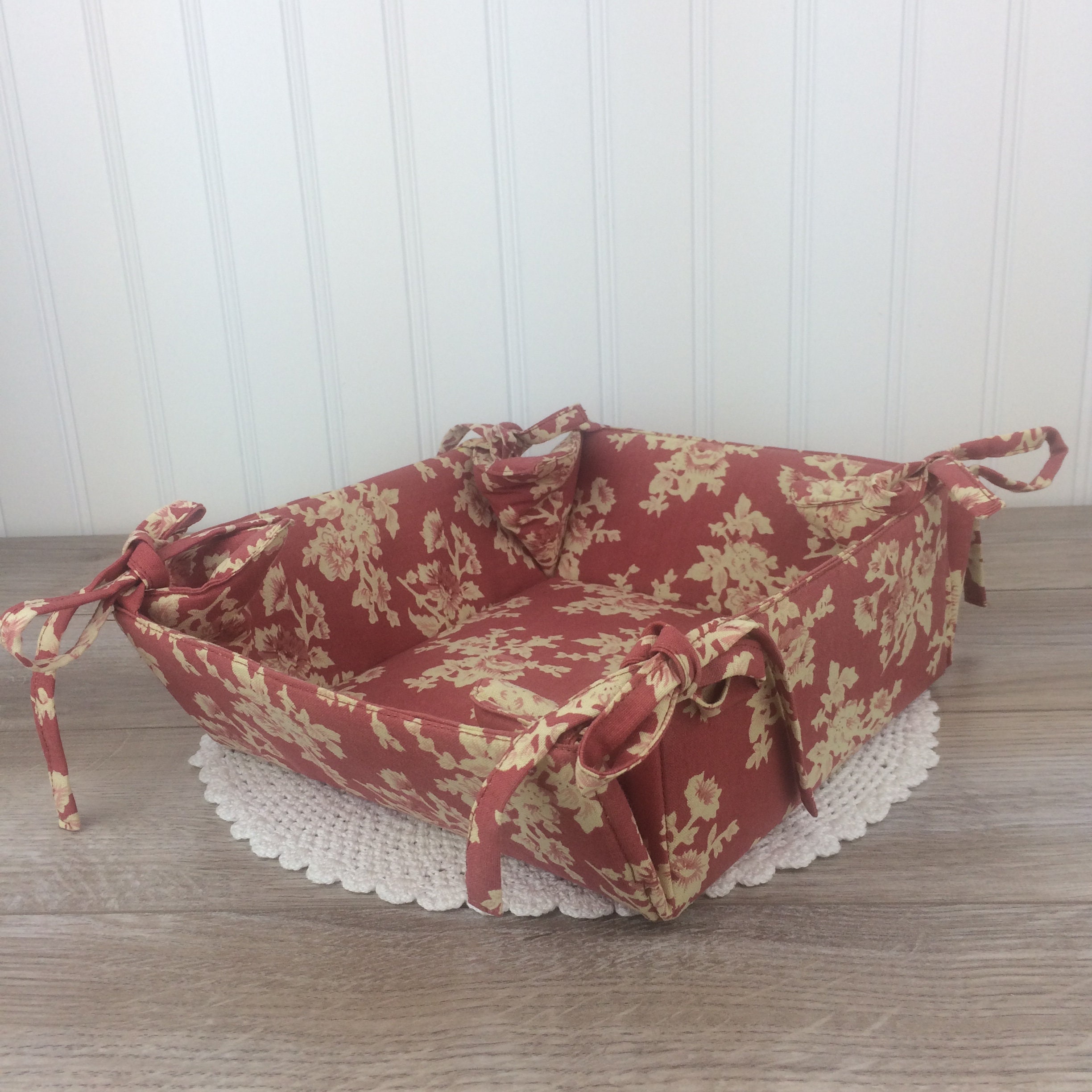Vintage Collapsible Fabric Basket Fold-able Storage Box in - Etsy
