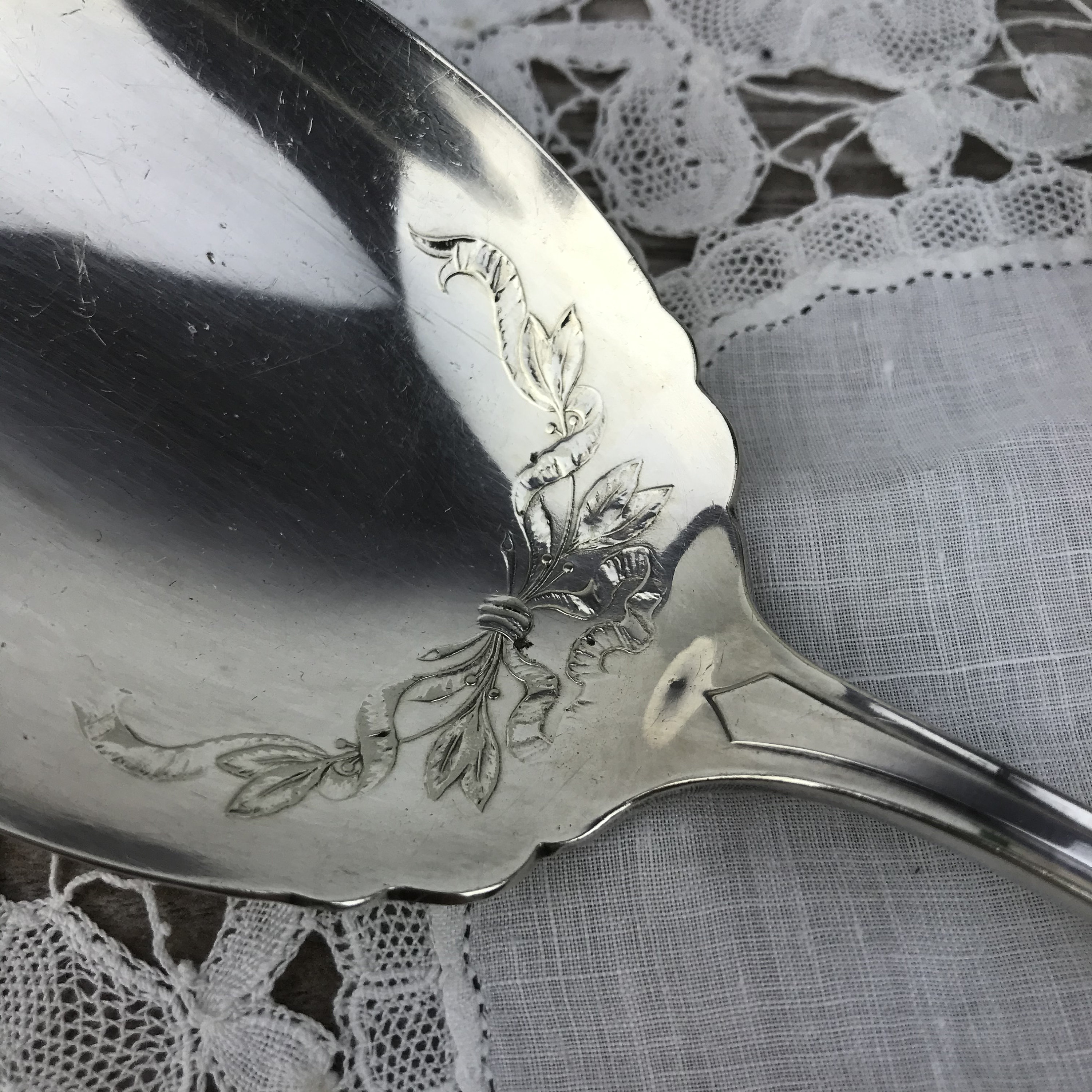 Vintage Oneida Community Par Plate Serving Spoon Large Silver - Etsy