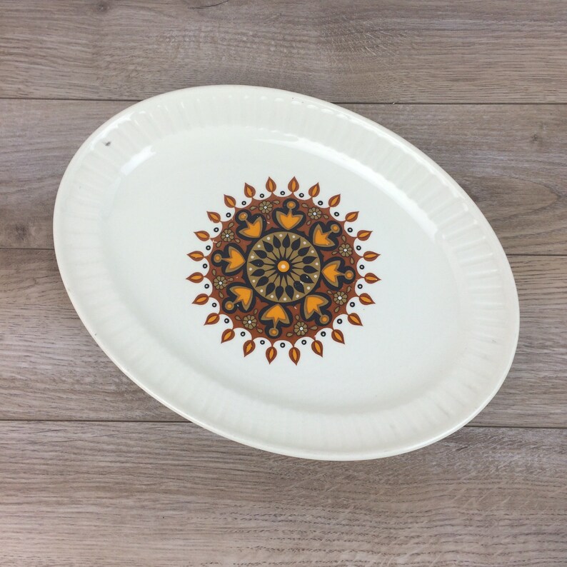 Vintage Ironstone Serving Platter 12.5 Inches Oval Plate - Etsy