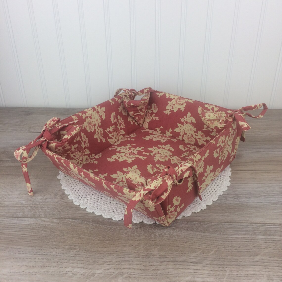 Vintage Collapsible Fabric Basket Fold-able Storage Box in - Etsy