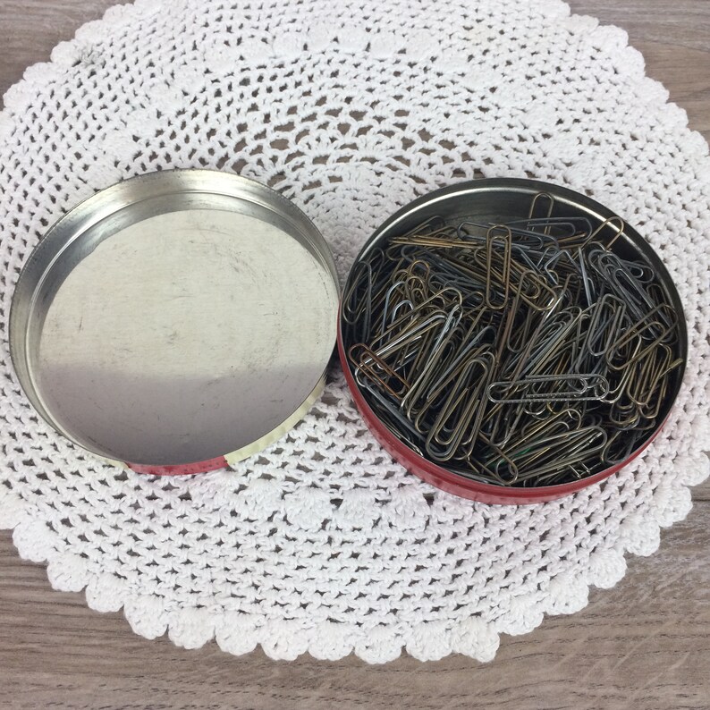 Red Sellotape Tin Box / Retro 50's / Small Tin Storage | Etsy