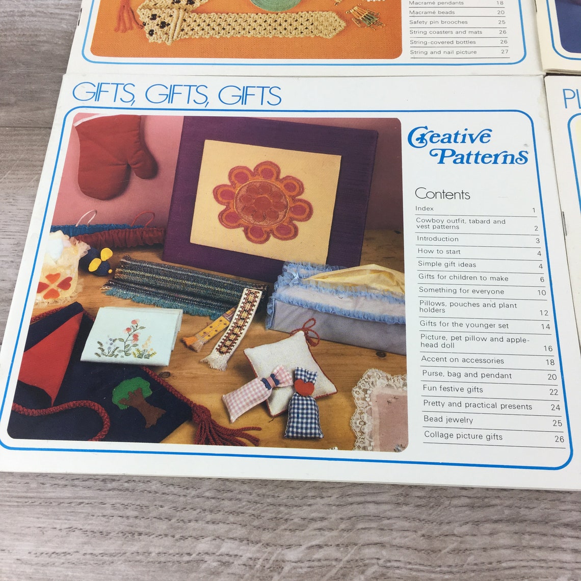 Vintage Creative Patterns Craft Books Set of 4 Retro - Etsy