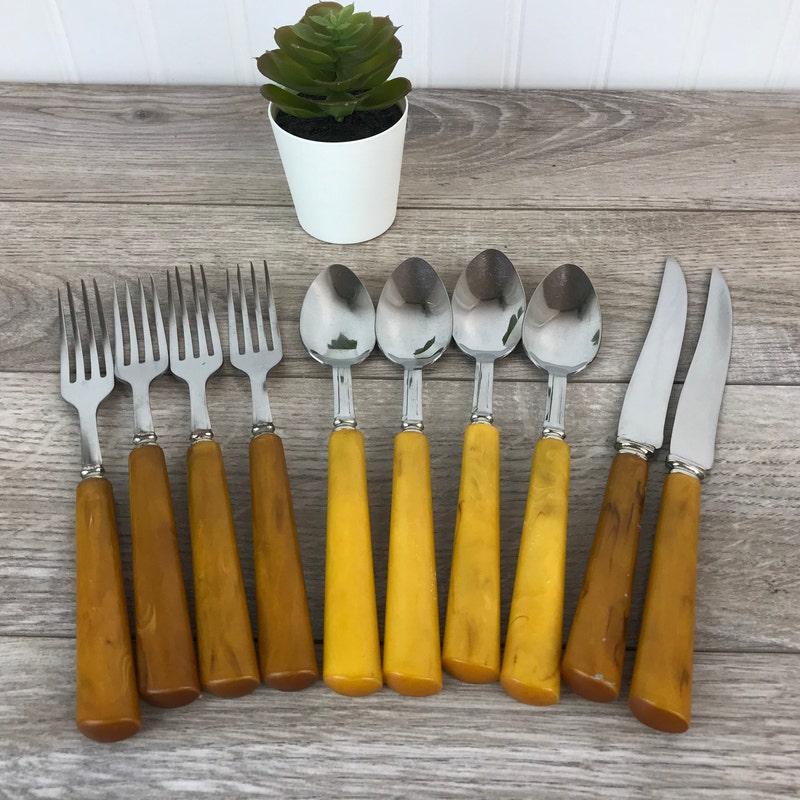 Bakelite Flatware - Etsy