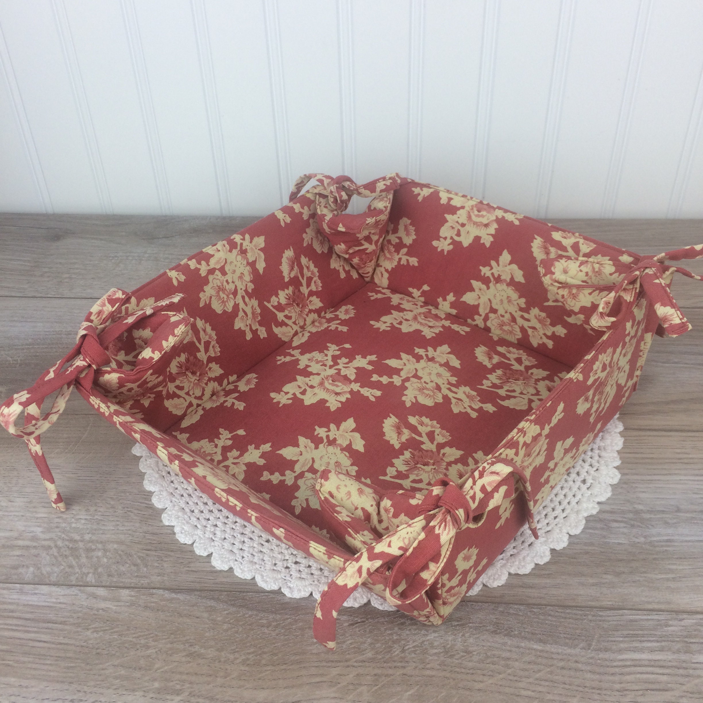 Vintage Collapsible Fabric Basket Fold-able Storage Box in - Etsy
