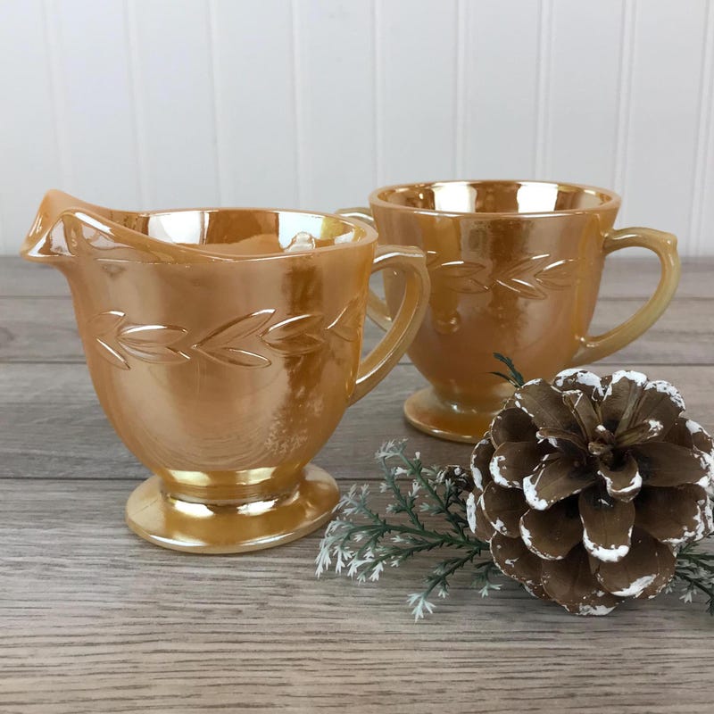 Lusterware Creamer - Etsy