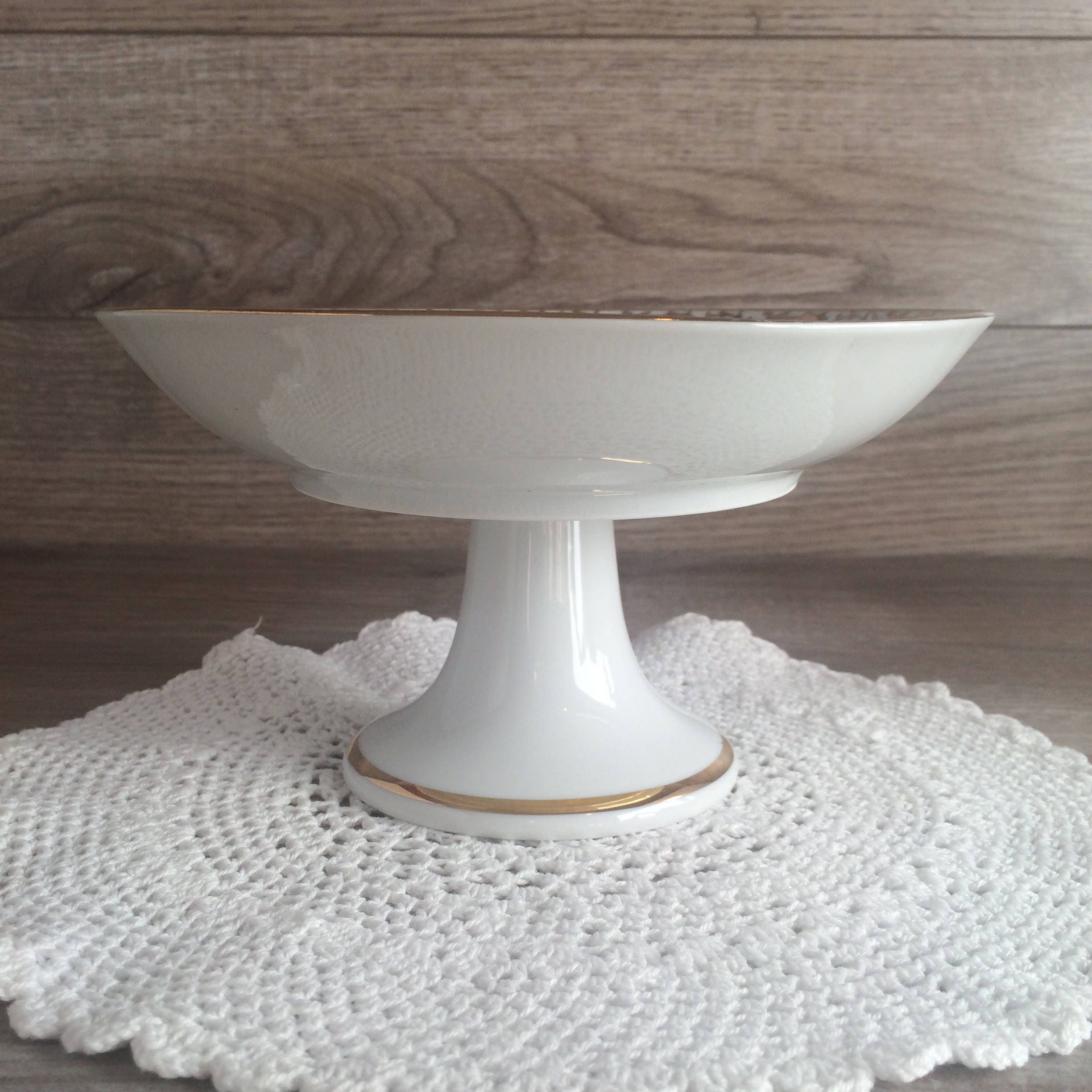 Vintage Cake Stand Cake Plate Serving Platter Pedestal - Etsy