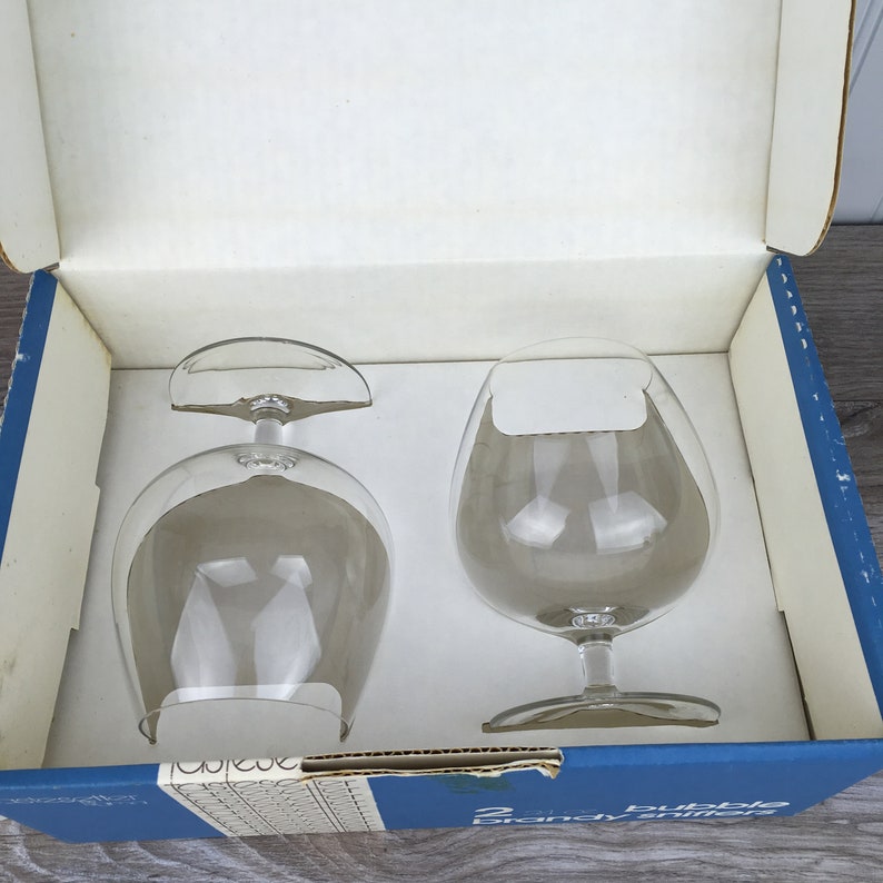 Vintage Brandy & Cognac Snifters Set of 2 in Box 24 Oz - Etsy