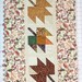 Maple Leaf Table Runner, Acorn Edge - Etsy