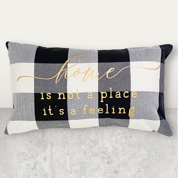 Buffalo Check Lumbar Pillow - Etsy