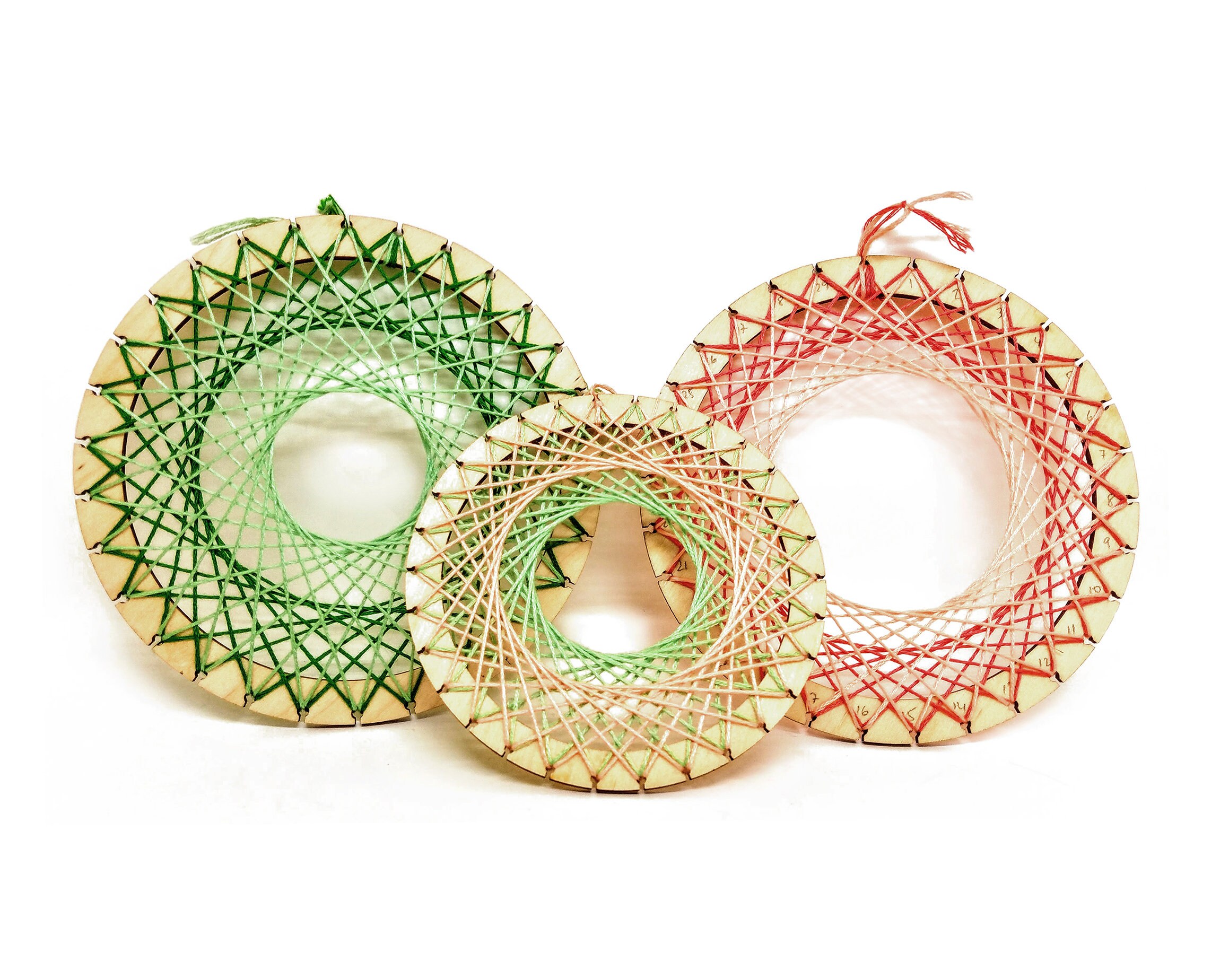 DIY String Art, String Fractals Together, STEM/STEAM Arts and Math ...