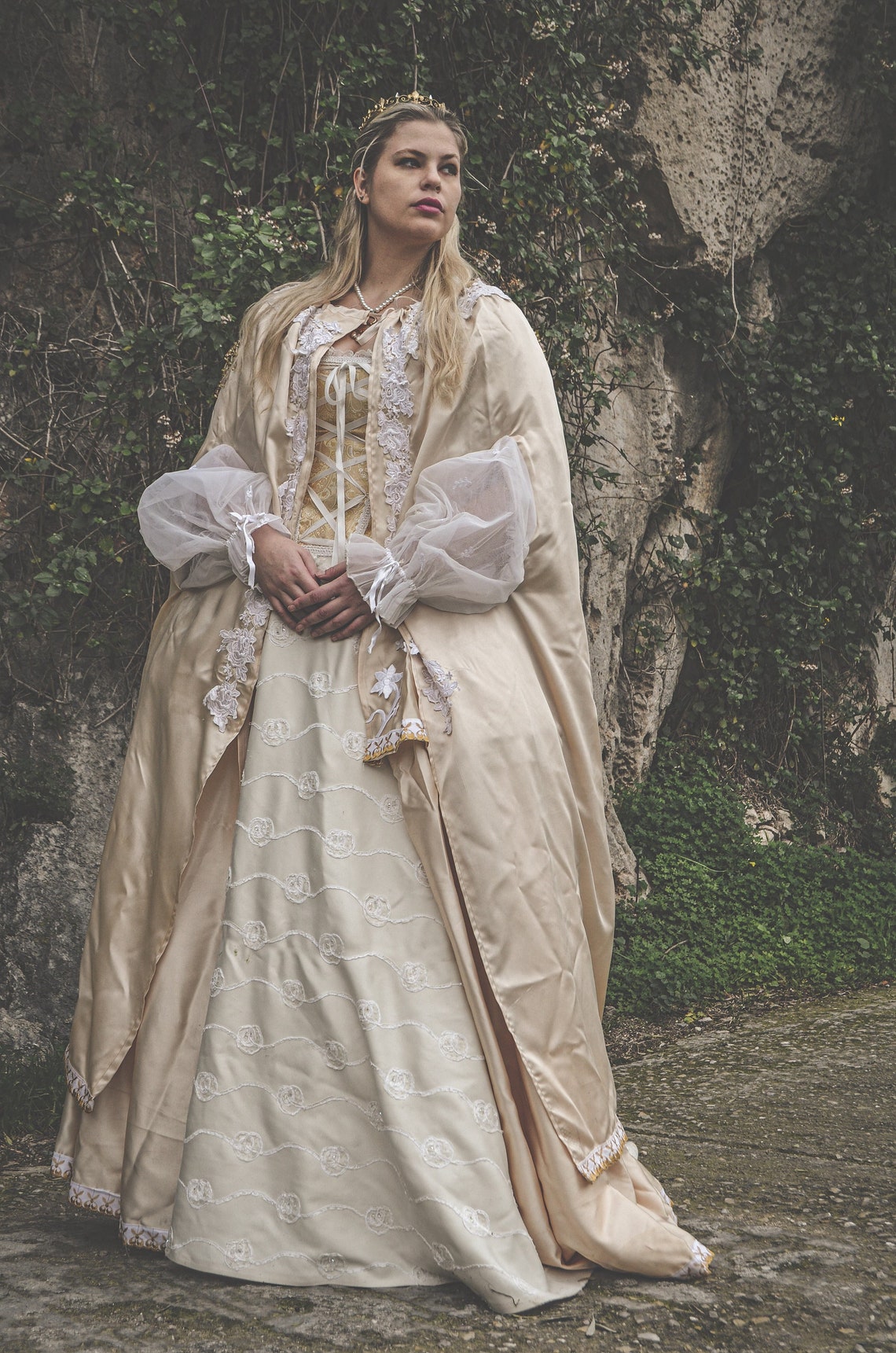 REN FAIRE Renaissance Fair Dress Theater Costume Medieval Tudors Maiden ...