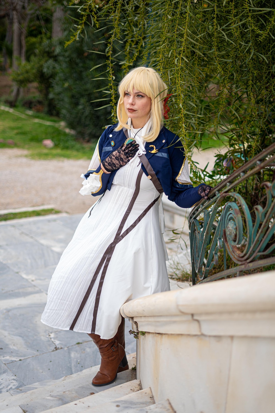 Violet Evergarden Inspired Cosplay Costume Full Set - Etsy
