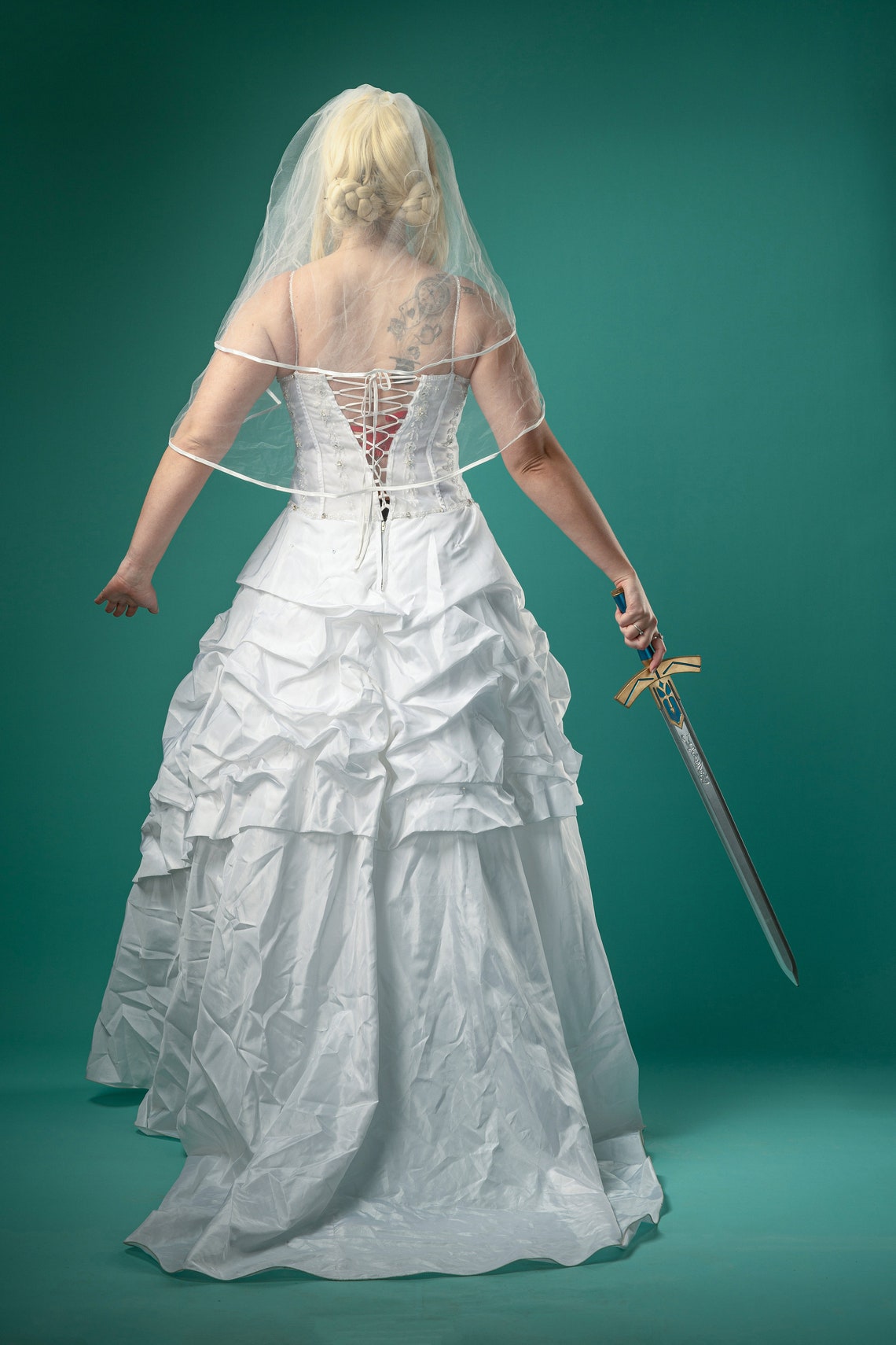 Wedding Saber Cosplay Costume From Fate Stay Night - Etsy