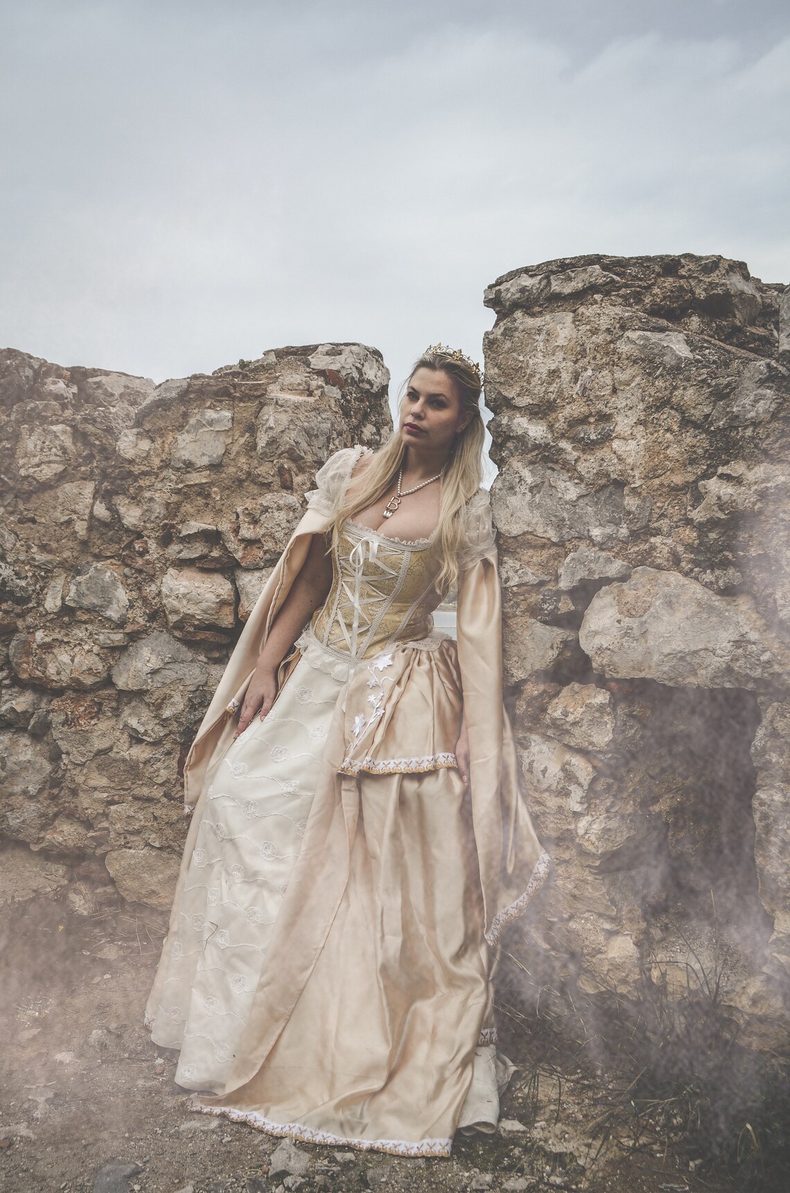 REN FAIRE Renaissance Fair Dress Theater Costume Medieval Tudors Maiden ...