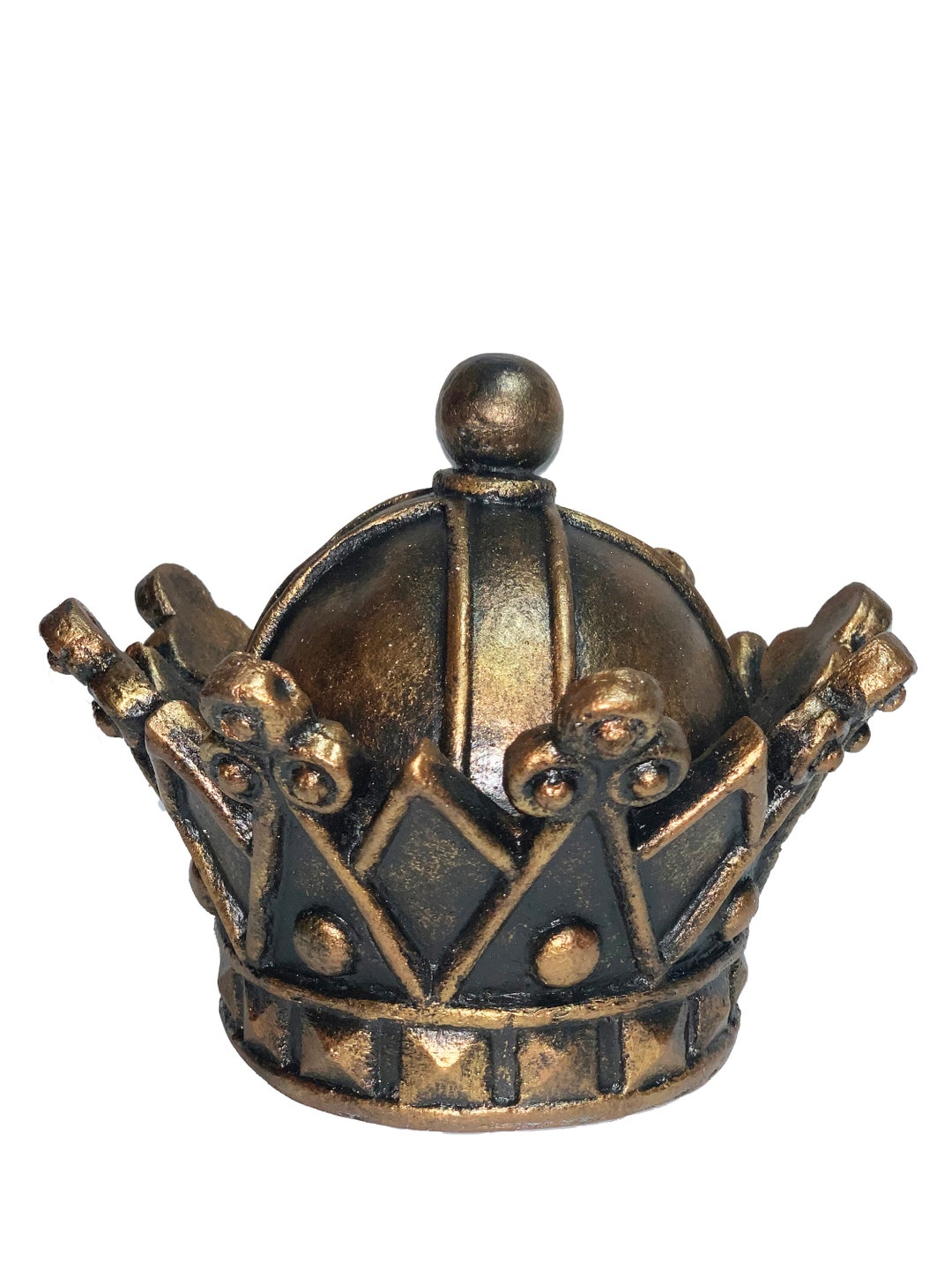 Decorative LARGE ROYAL Crown Topper Accent / Table Topper Rhinestones ...