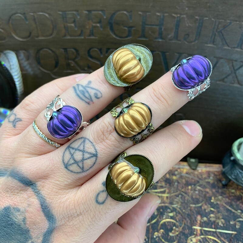 Pumpkin Ring - Etsy