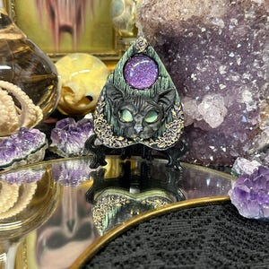 Vampire Sphynx Cat Ouija Planchette - Spirit Board Planchette - Etsy
